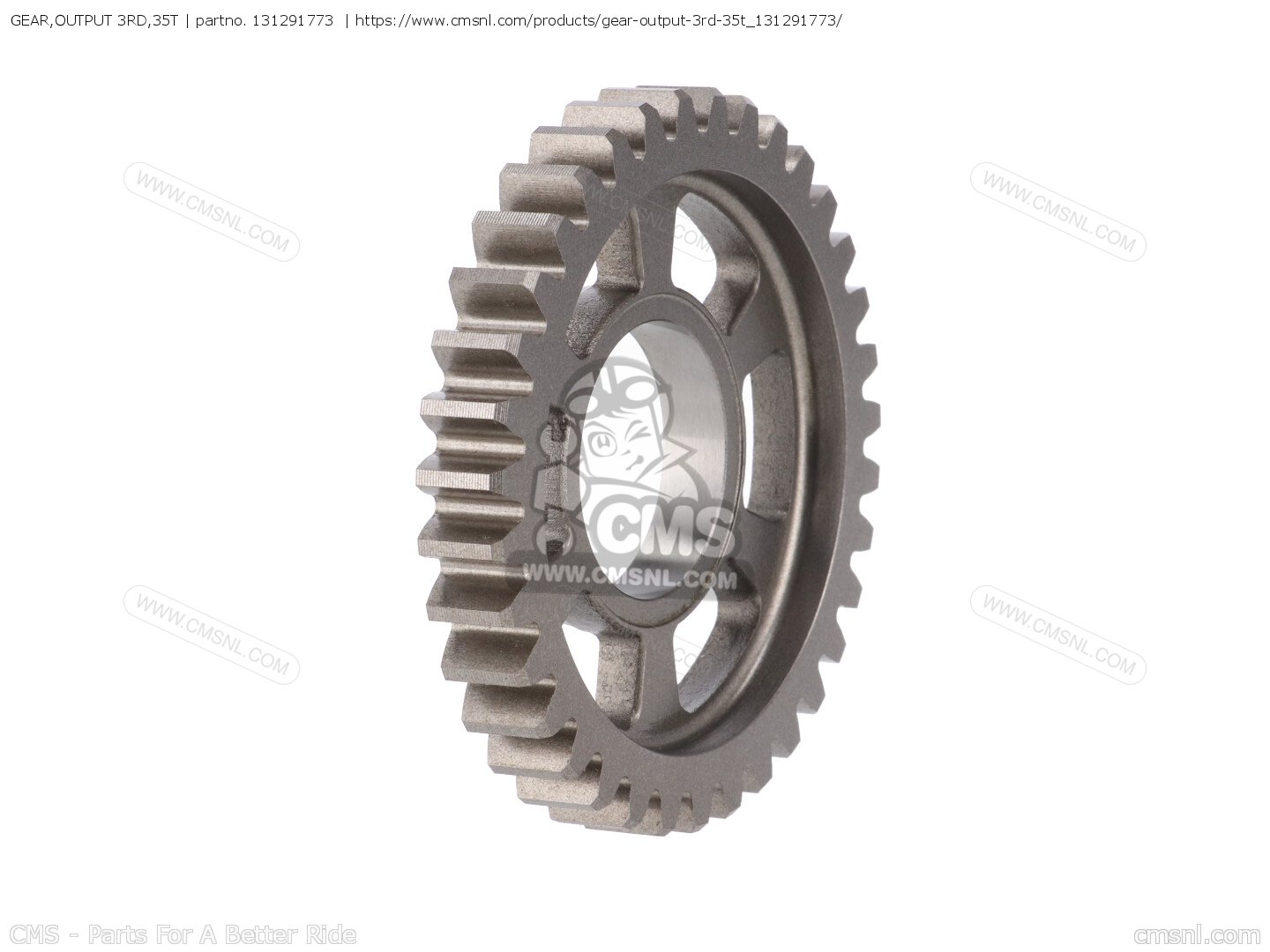 GEAR,OUTPUT 3RD,35T for ZX900A10 GPZ900R 1993 NETHERLANDS FG - order at ...