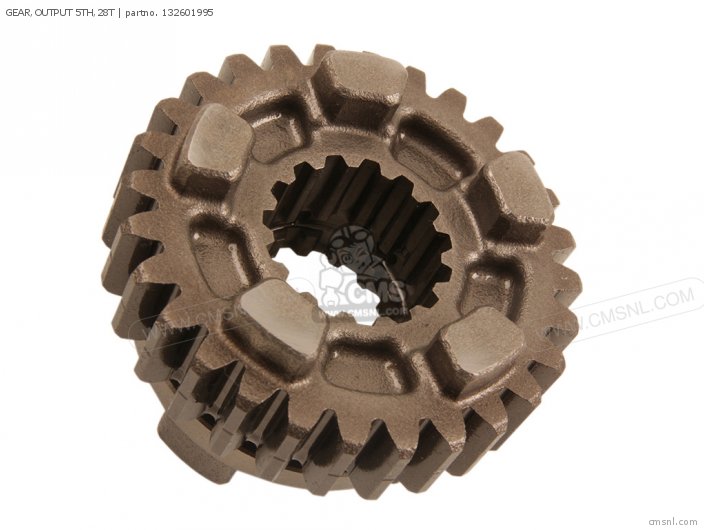 132601995: Gear,output 5th,28t Kawasaki - buy the 13260-1995 at CMSNL