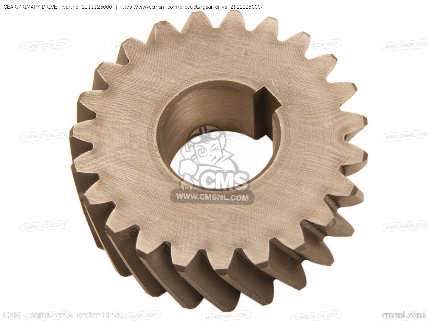 GEAR,PRIMARY DRIVE for Suzuki - order at CMSNL