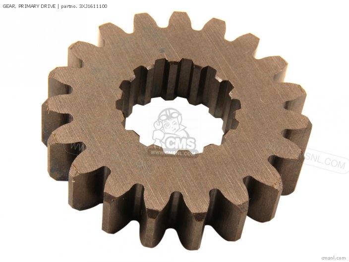 3XJ1611100: Gear, Primary Drive Yamaha - buy the 3XJ-16111-00-00 at CMSNL