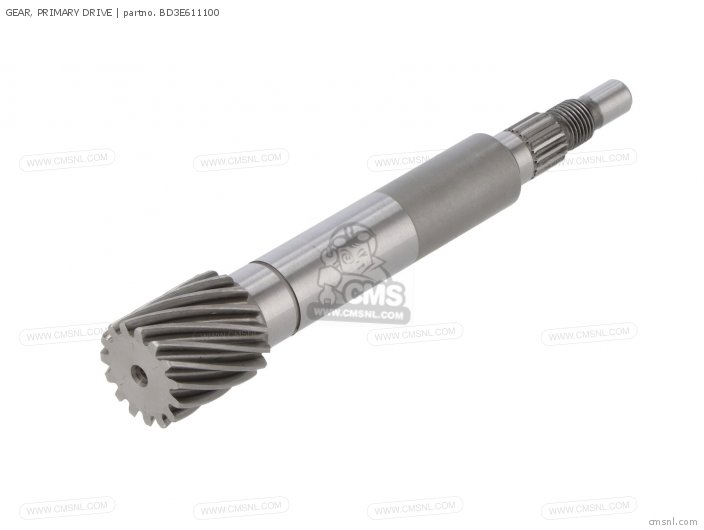BD3E611100: Gear, Primary Drive Yamaha - buy the BD3-E6111-00-00 at CMSNL