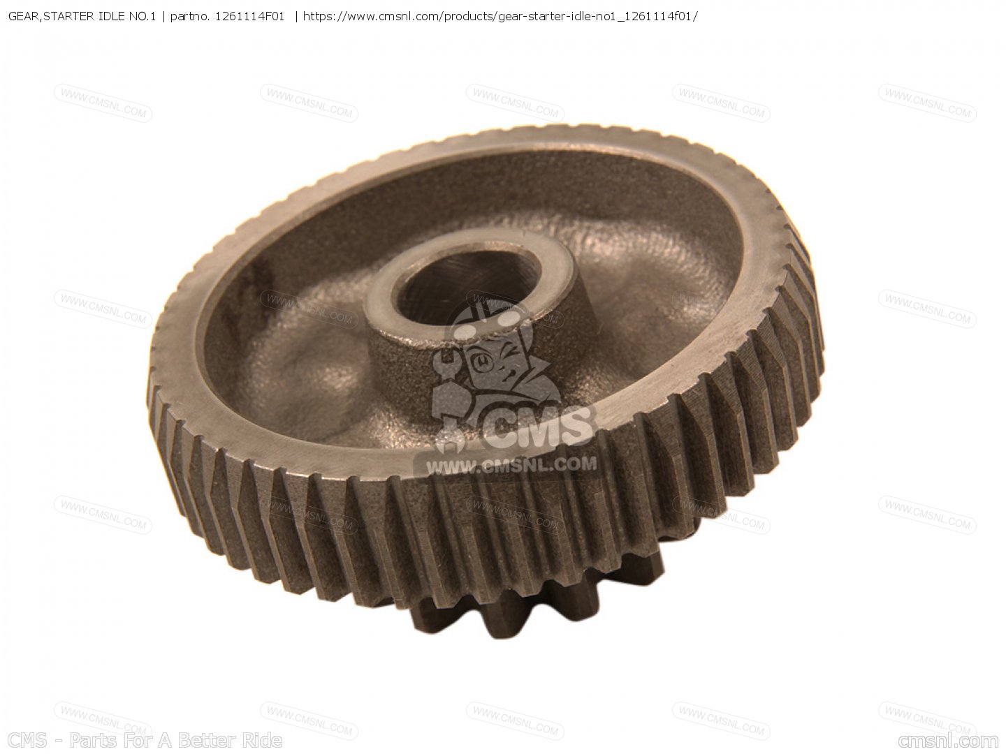 1261114F01: GEAR,STARTER IDLE NO.1 Suzuki - buy the 12611-14F01 at CMSNL