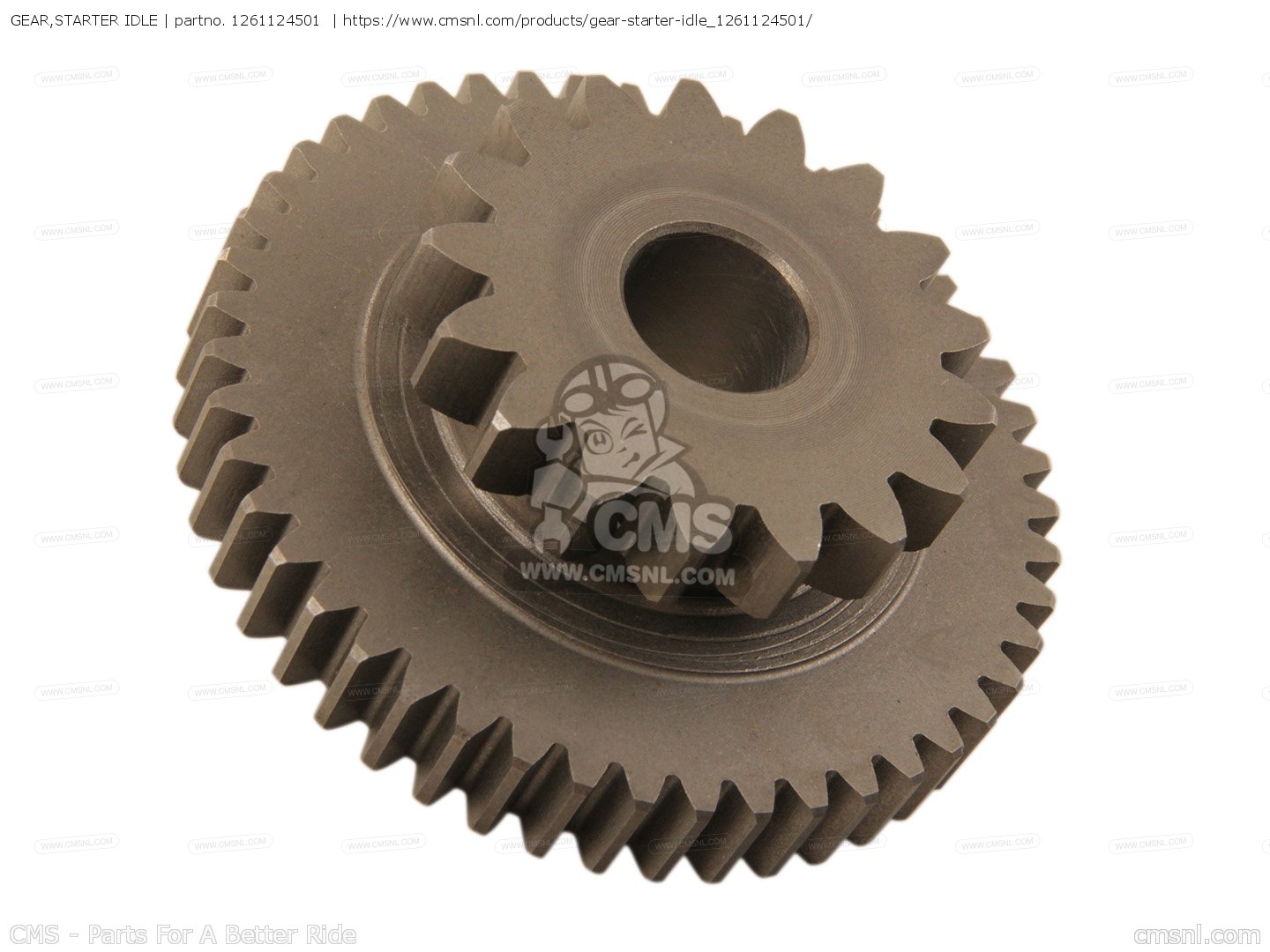 1261124501: GEAR,STARTER IDLE Suzuki - buy the 12611-24501 at CMSNL