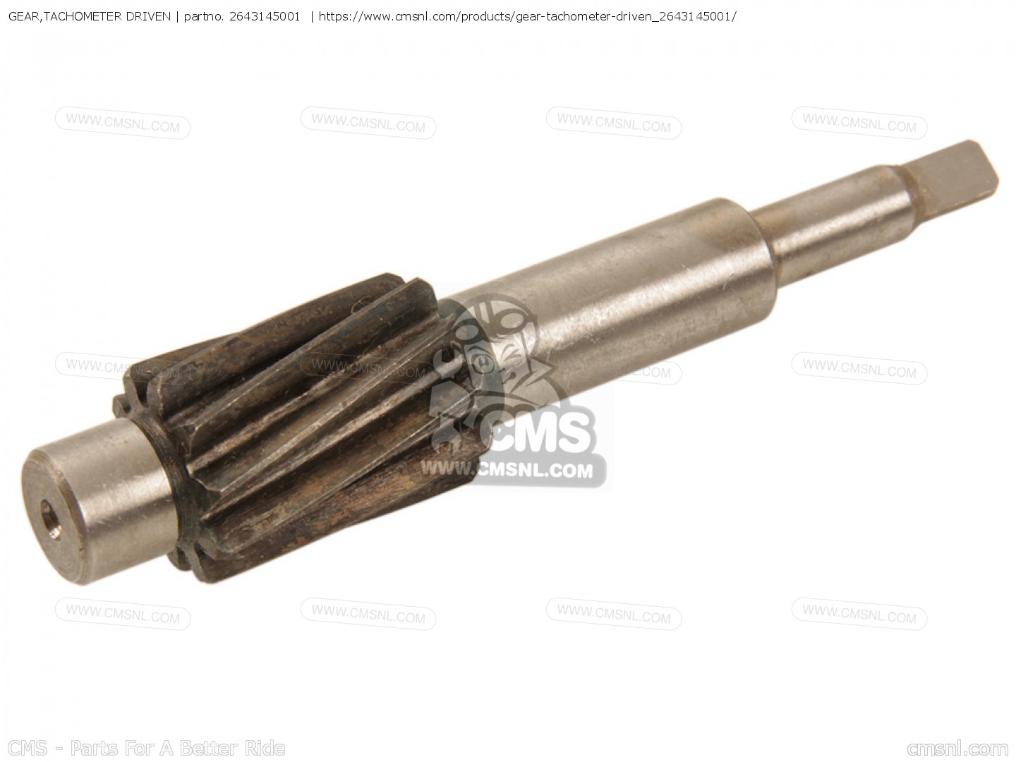 2643145001: Gear,tachometer Driven Suzuki - buy the 26431-45001 at CMSNL