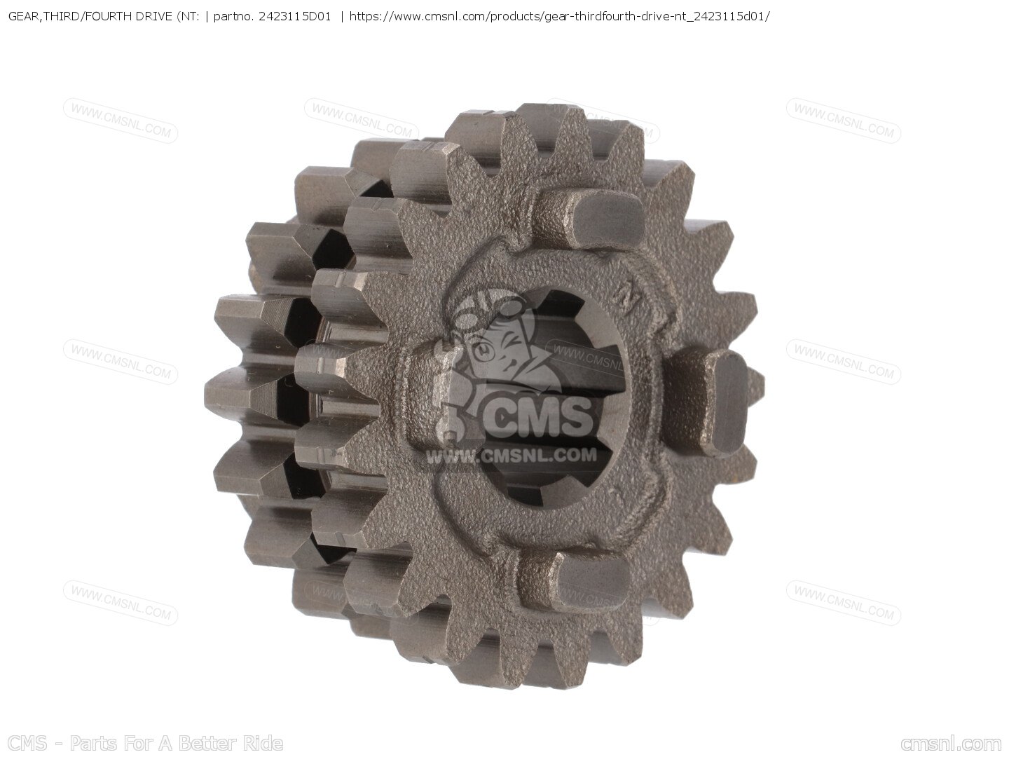 GEAR,THIRD/FOURTH DRIVE (NT: for Suzuki - order at CMSNL