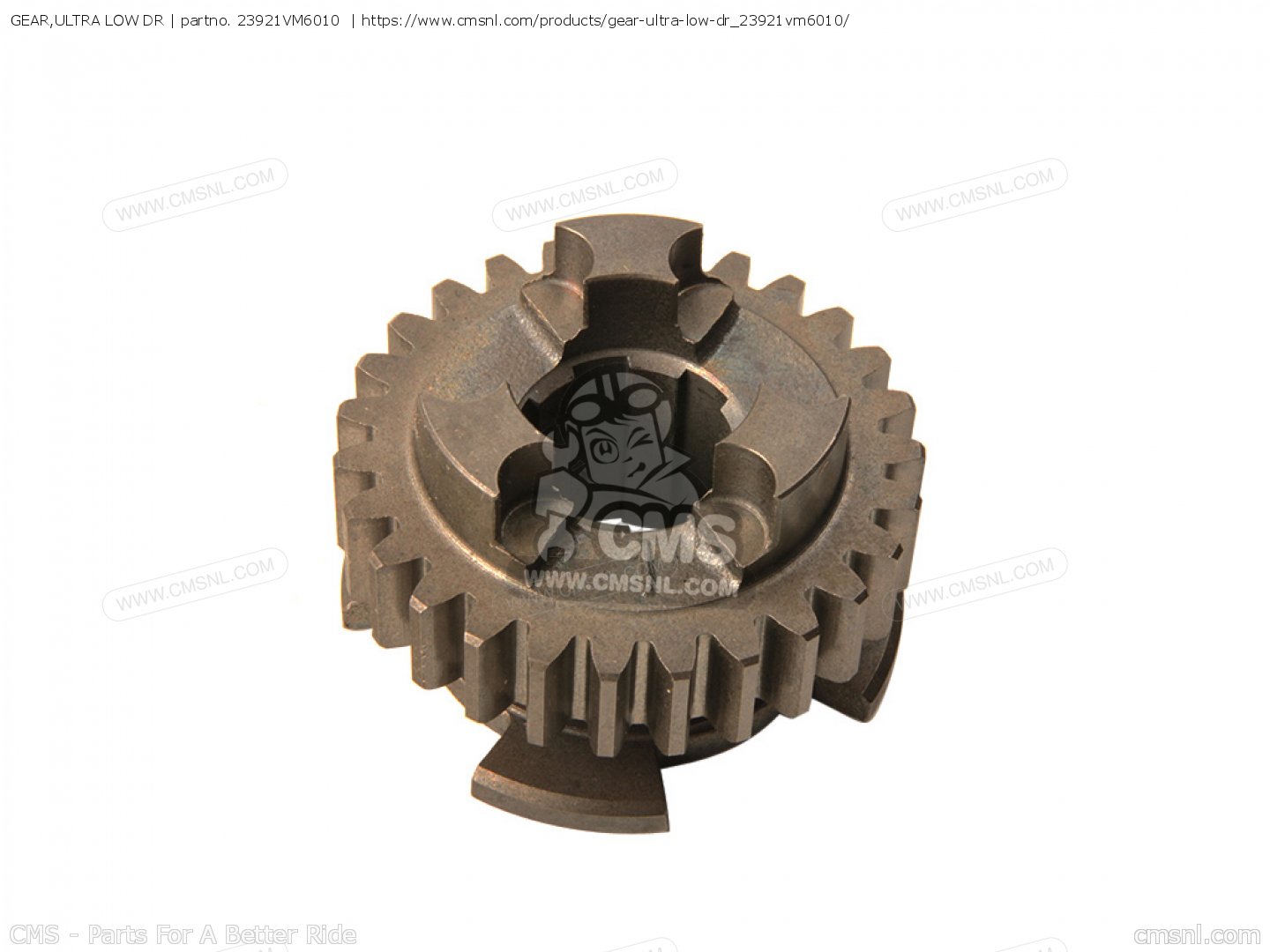 23921VM6010: GEAR,ULTRA LOW DR Honda - buy the 23921-VM6-010 at CMSNL