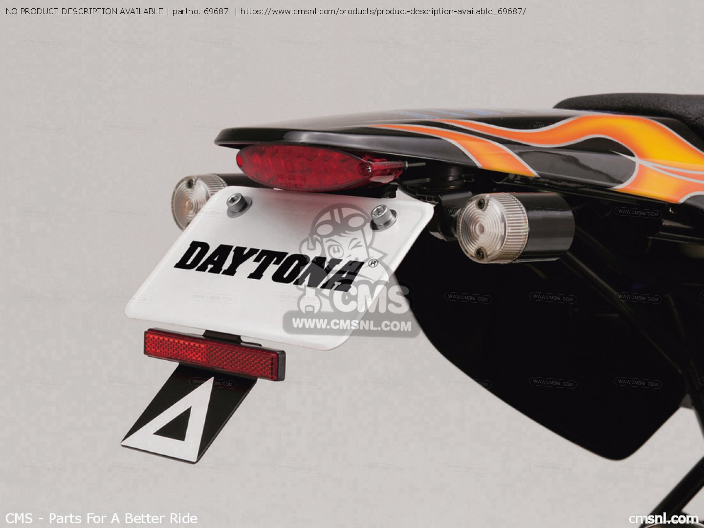 69687: GEN 2 STICKER BASE FLAT 90000706 Daytona - buy the 69687 at CMSNL