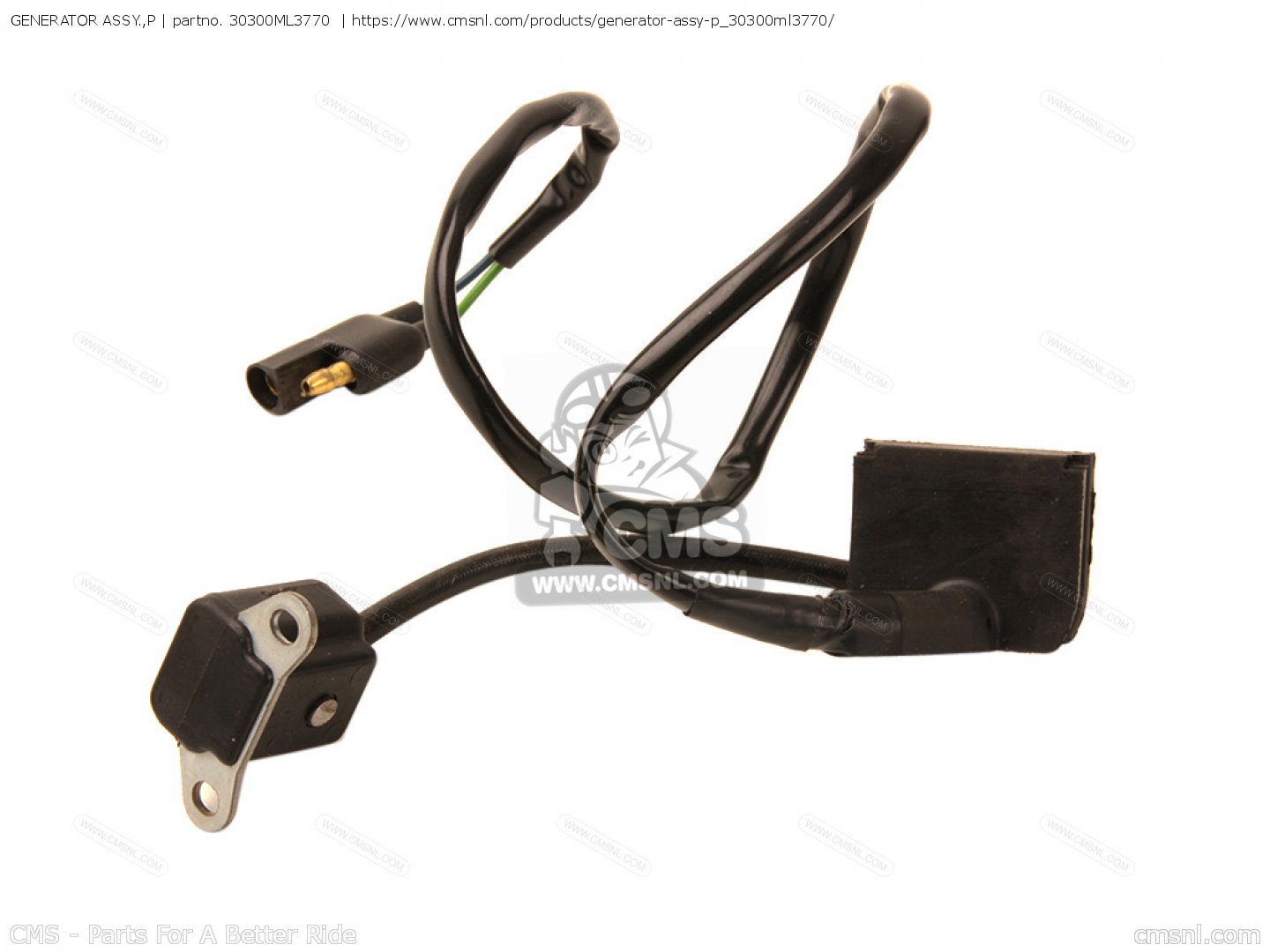 30300ML3770: Generator Assy.,p Honda - buy the 30300-ML3-770 at CMSNL