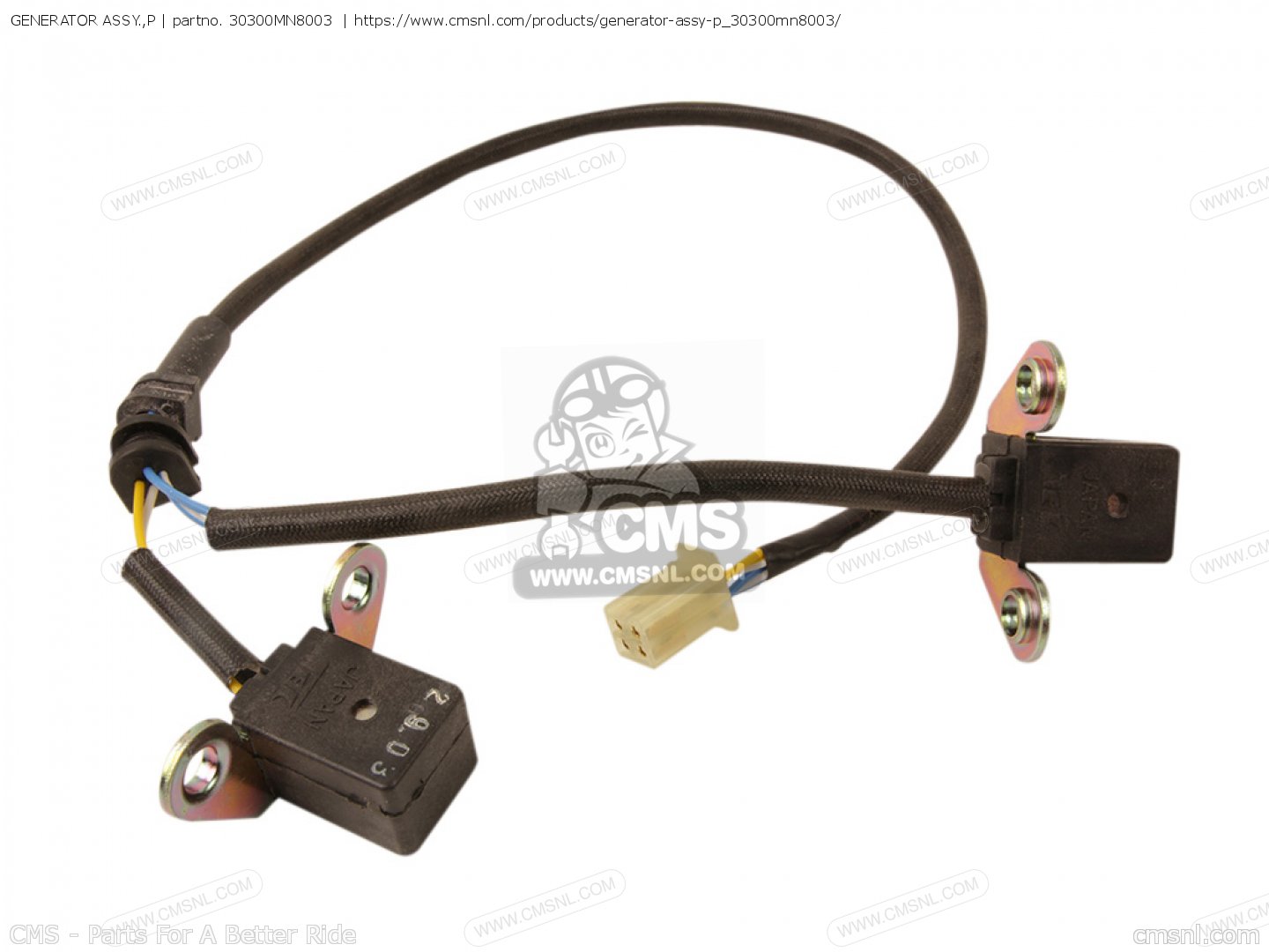 30300MN8003: Generator Assy.,p Honda - buy the 30300-MN8-003 at CMSNL