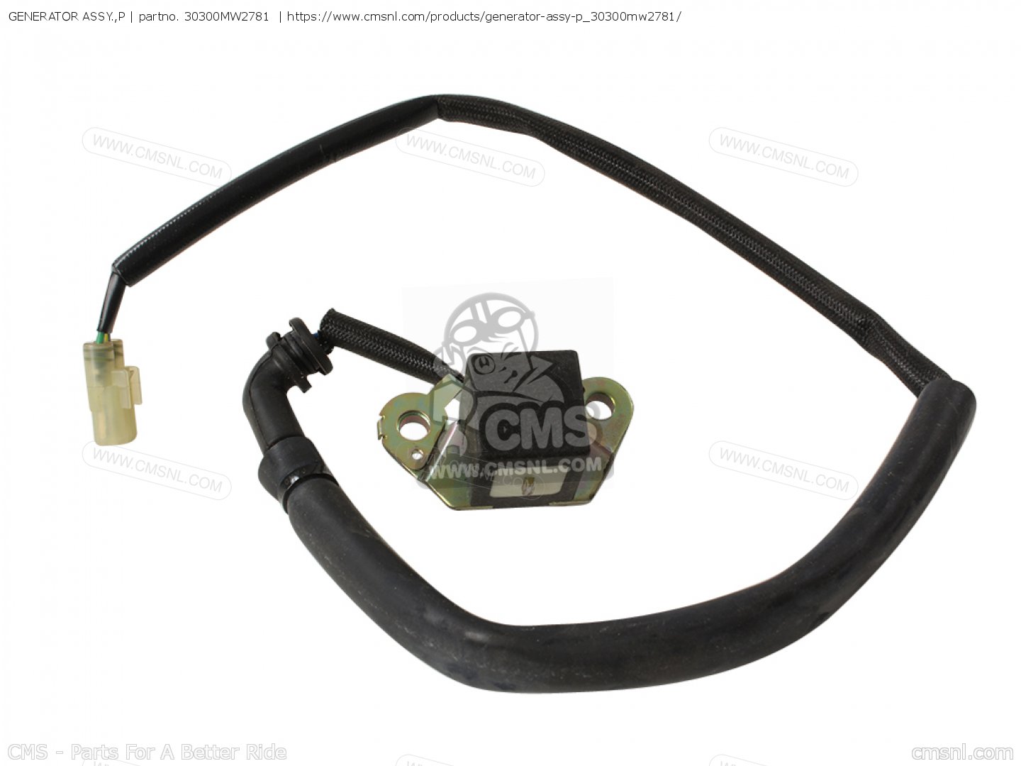 30300MW2781: Generator Assy.,p Honda - buy the 30300-MW2-781 at CMSNL