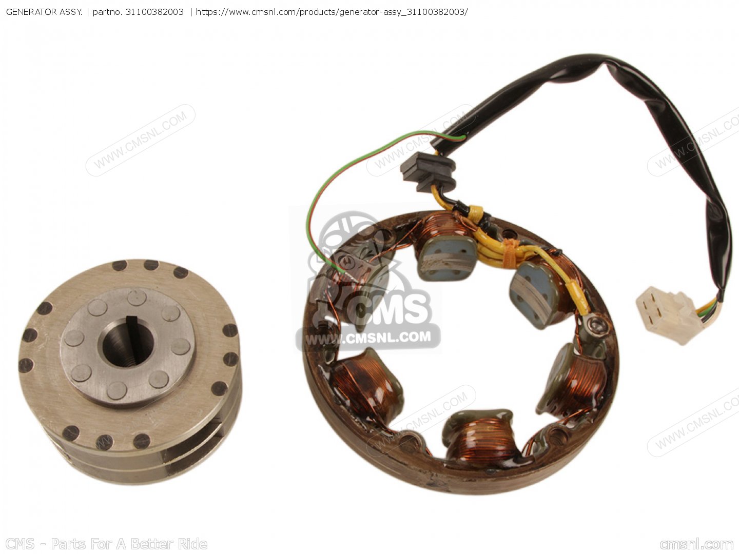 31100382003: GENERATOR ASSY. Honda - buy the 31100-382-003 at CMSNL