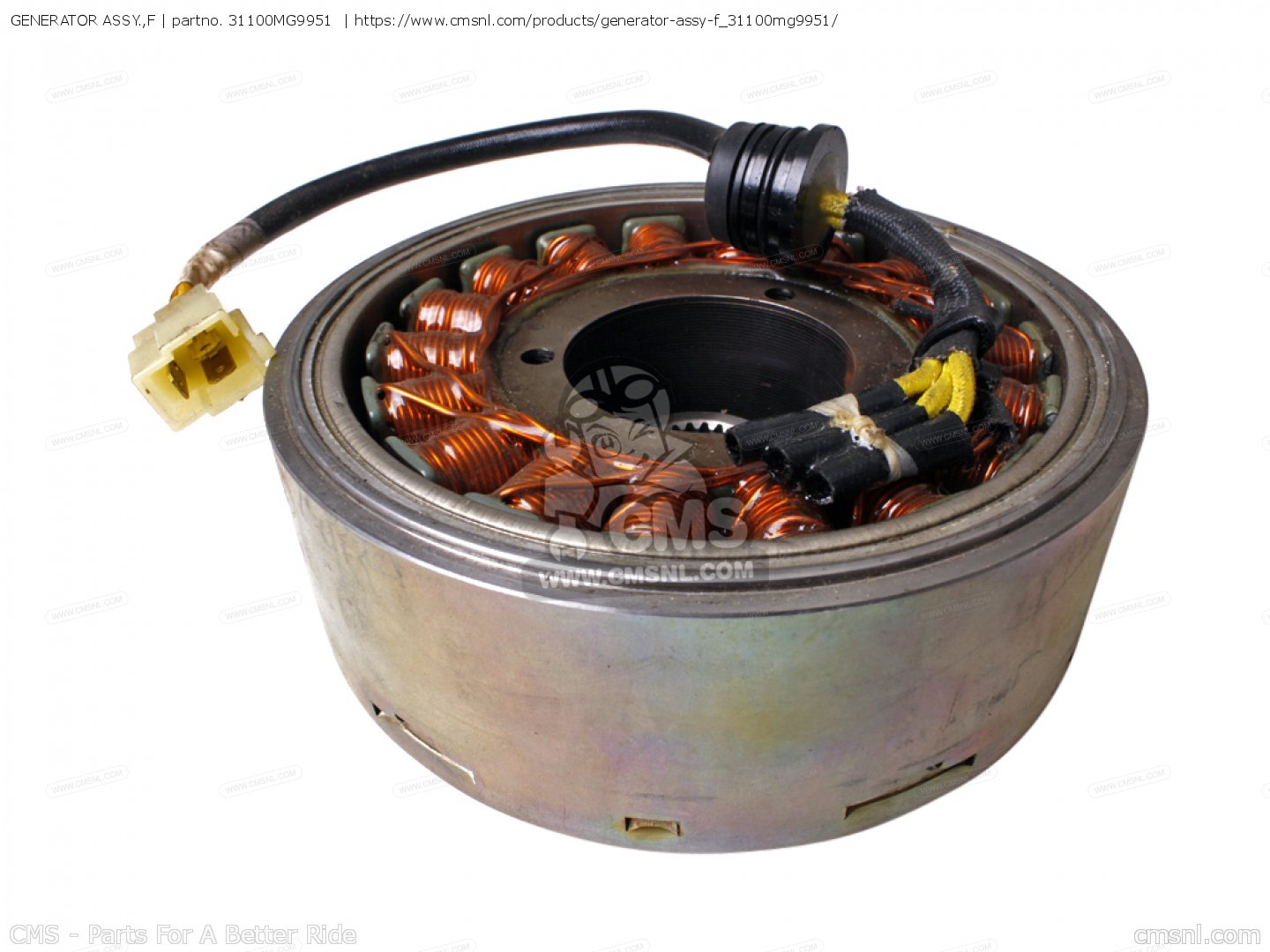 GENERATOR ASSY.,F for Honda - order at CMSNL