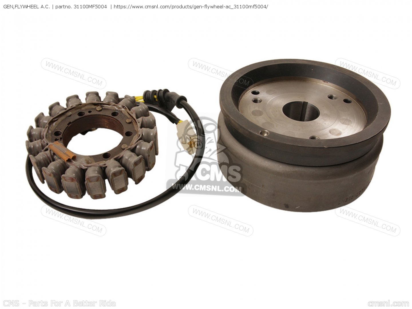 31100MF5004: GEN,FLYWHEEL A.C. Honda - buy the 31100-MF5-004 at CMSNL