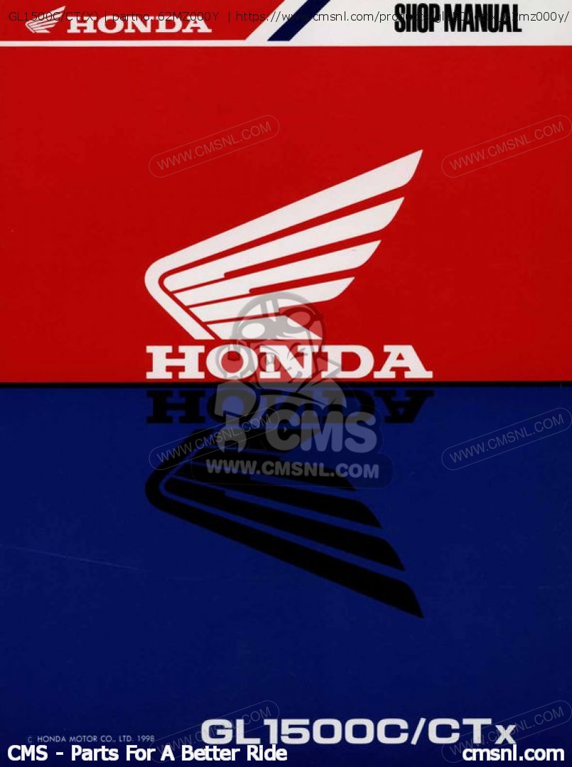 62MZ000Y: GL1500C/CT(X) Honda - buy the 62MZ000Y at CMSNL