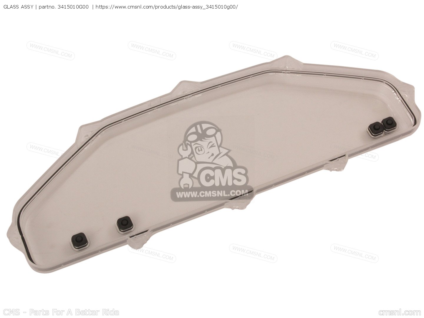 3415010G00: GLASS ASSY Suzuki - buy the 34150-10G00 at CMSNL