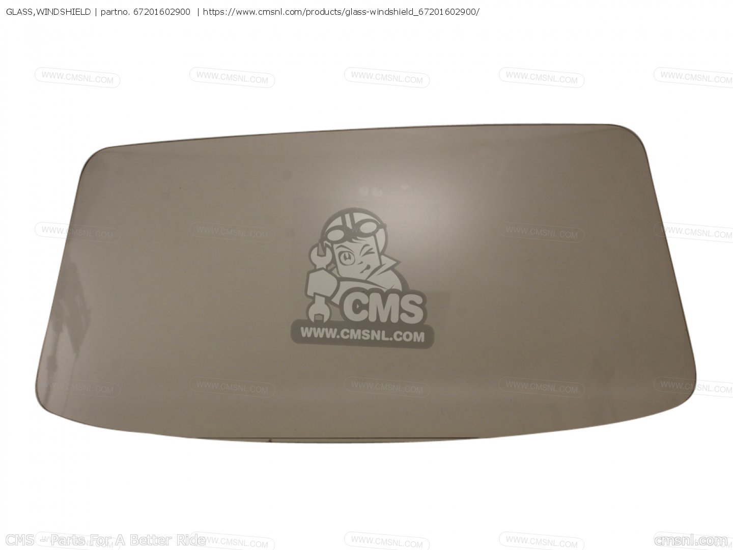 67201602900: GLASS,WINDSHIELD Honda - buy the 67201-602-900 at CMSNL