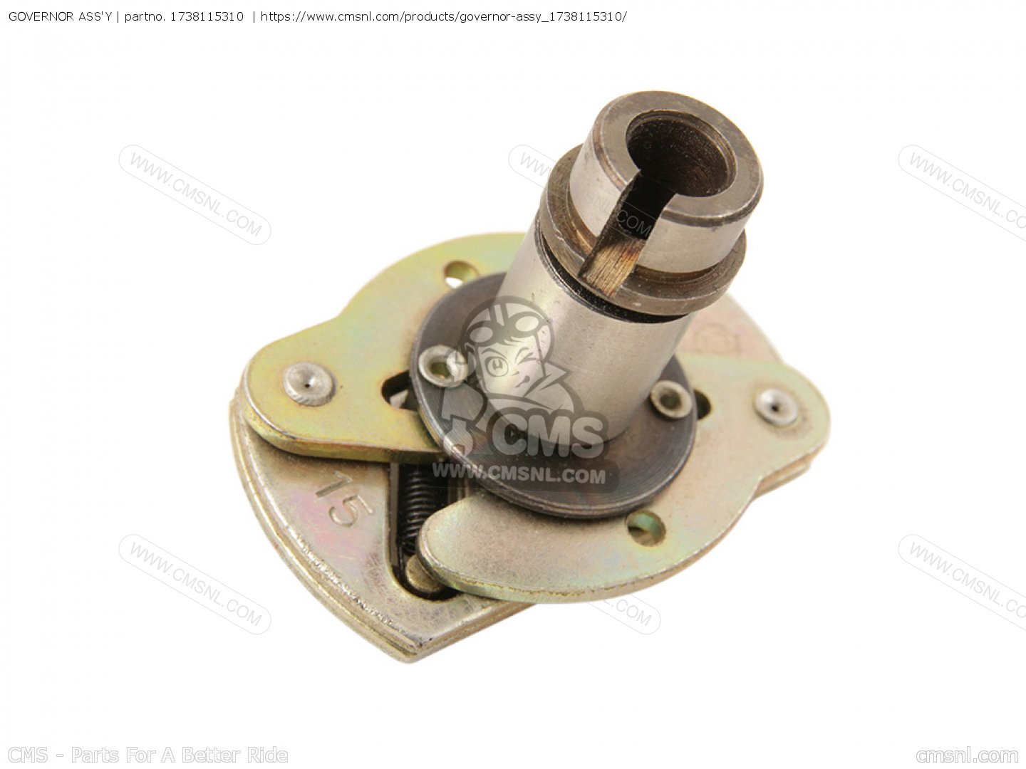 GOVERNOR ASS'Y for Yamaha - order at CMSNL