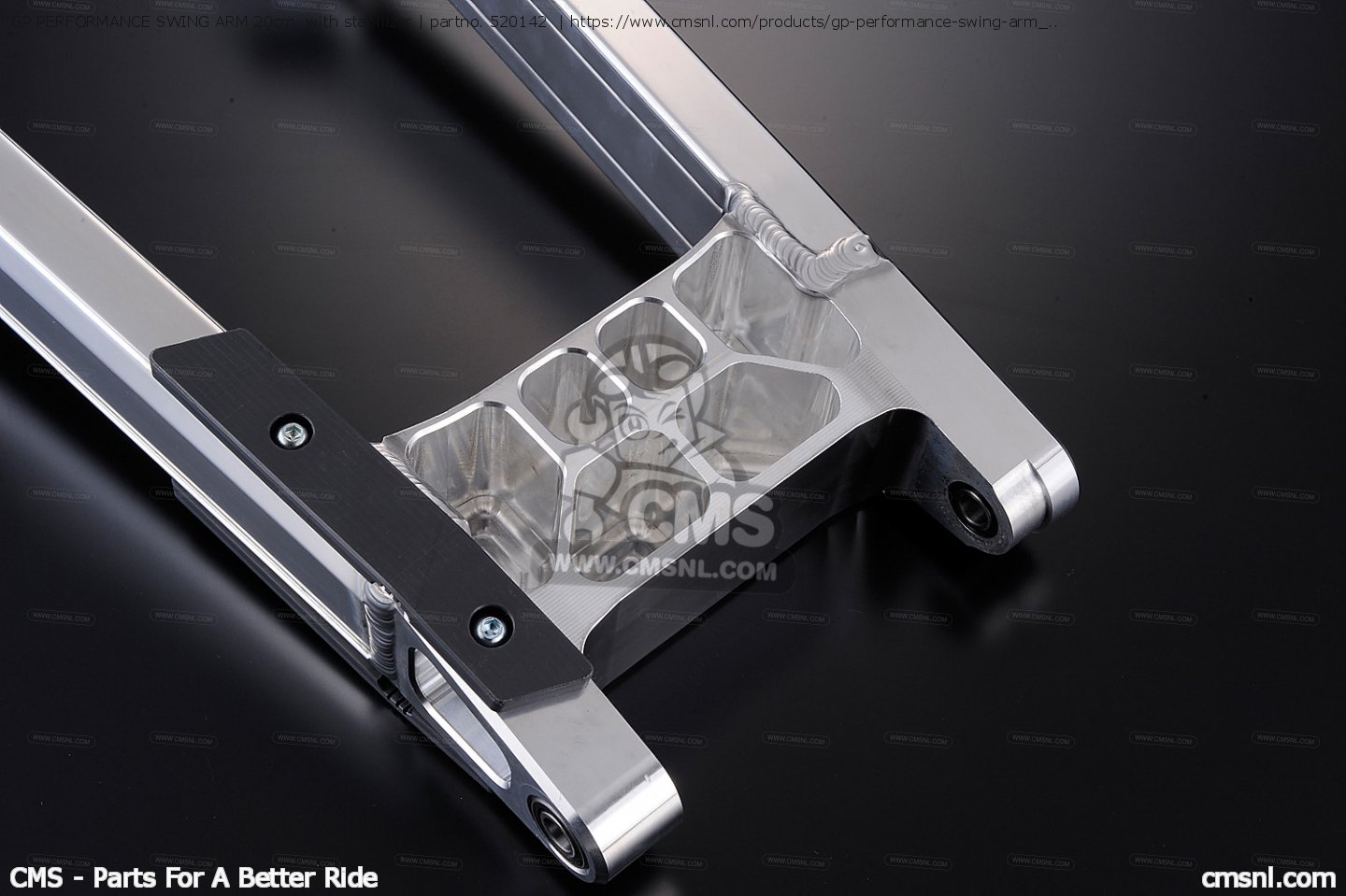 GP PERFORMANCE SWING ARM 20cm with stabilizer for Monkey Swingarms ...