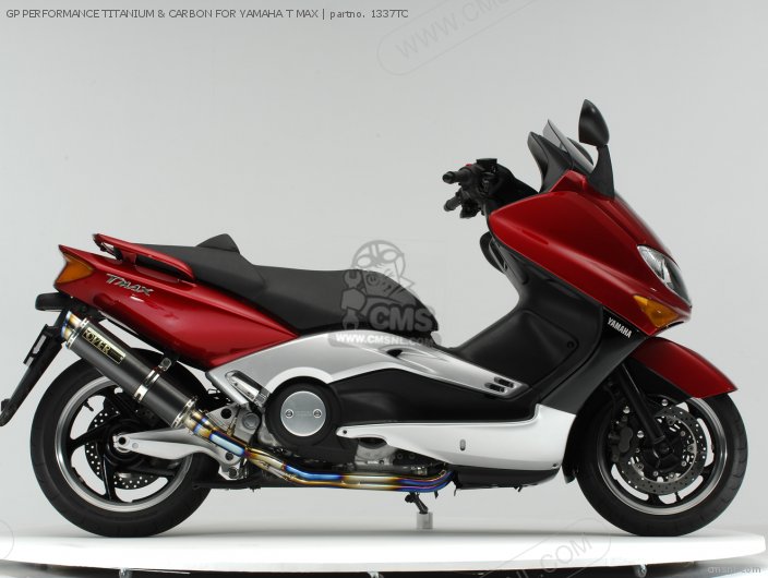 1337TC: Gp Performance Titanium & Carbon For Yamaha T Max Over Racing ...