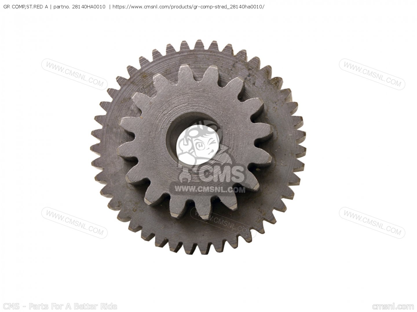 28140HA0010: GR COMP,ST.RED A Honda - buy the 28140-HA0-010 at CMSNL