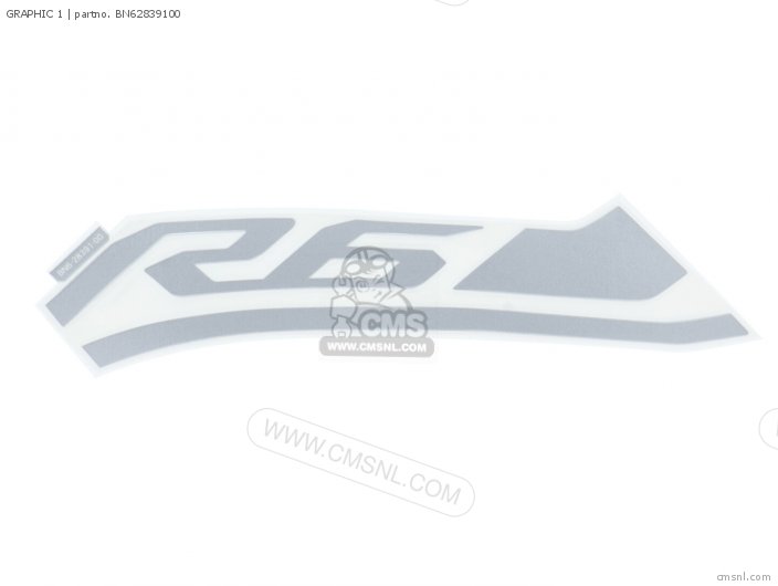 BN6-28391-00-00 Graphic 1, BN62839100 Yamaha buy online