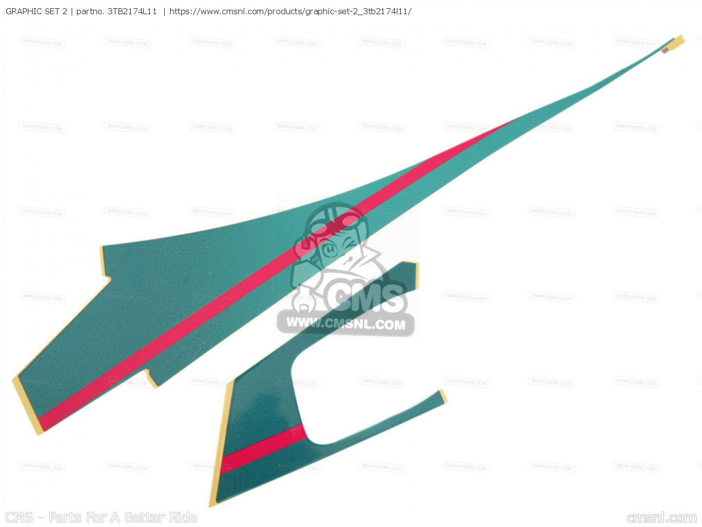 GRAPHIC SET 2 for Yamaha - order at CMSNL