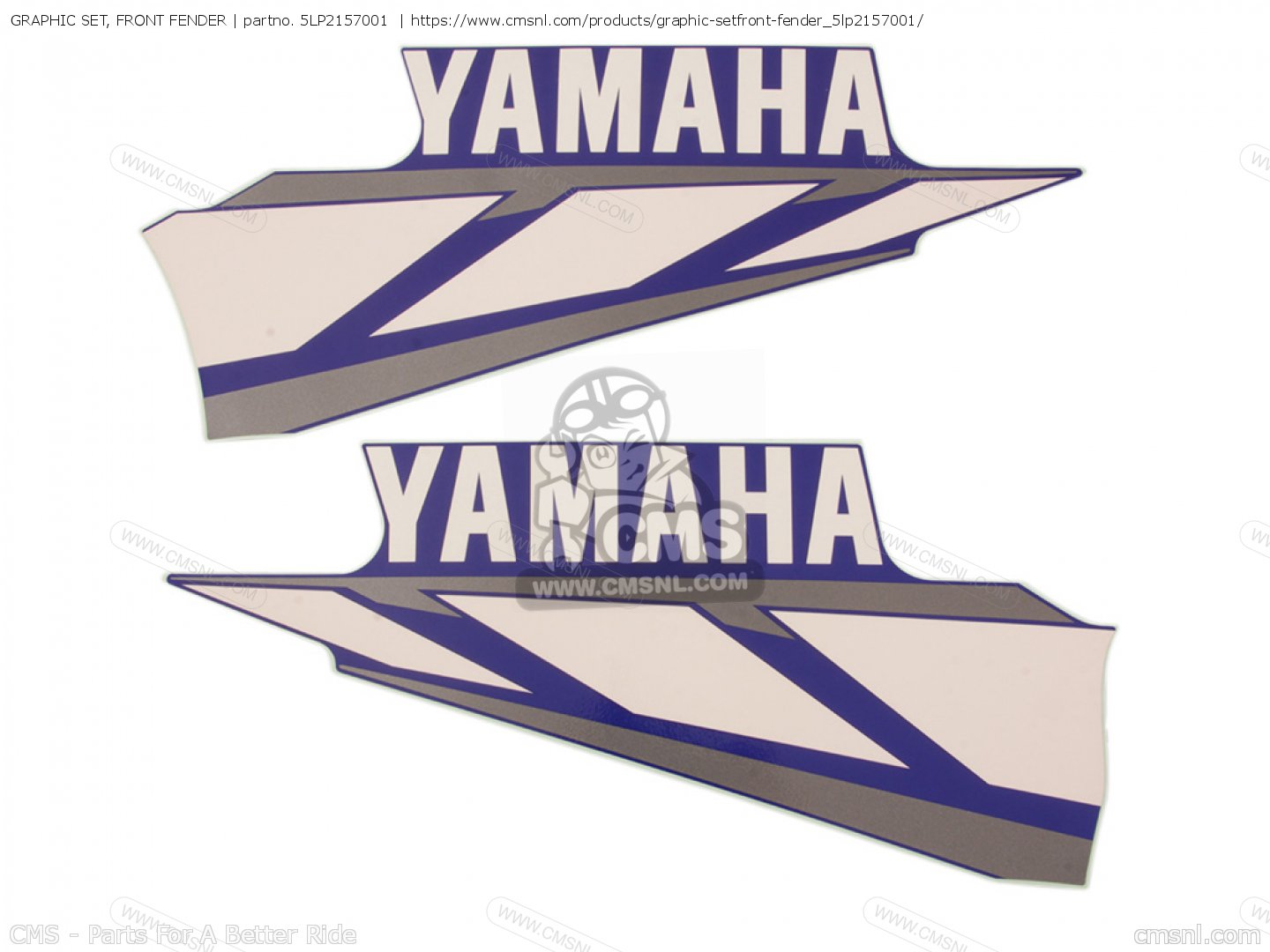 5LP2157001: GRAPHIC SET, FRONT FENDER Yamaha - buy the 5LP-21570-01-00 ... 5LP2157001: GRAPHIC SET, FRONT FENDER Yamaha - buy the 5LP-21570-01-00 ...