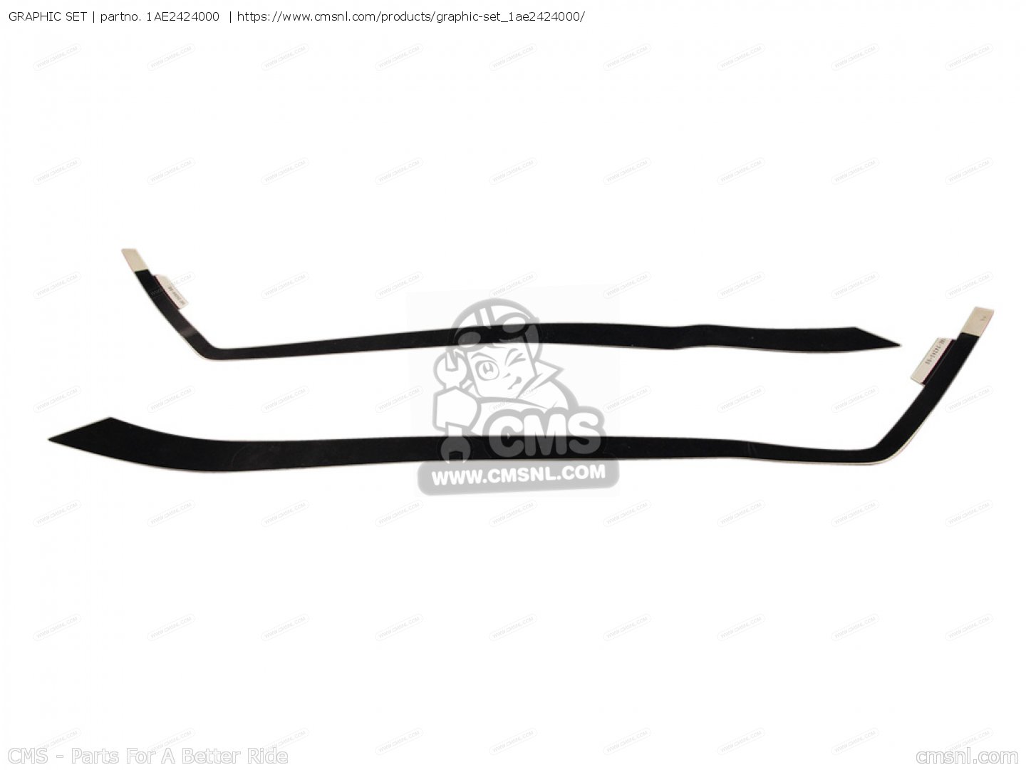 1AE2424000: GRAPHIC SET Yamaha - buy the 1AE-24240-00-00 at CMSNL