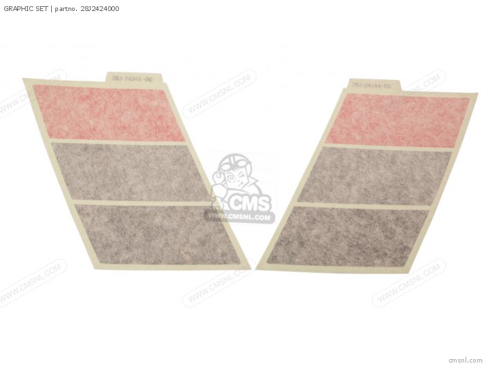 28J2424000: GRAPHIC SET Yamaha - buy the 28J-24240-00-00 at CMSNL