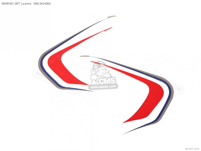 30W2424000: Graphic Set Yamaha - buy the 30W-24240-00 at CMSNL