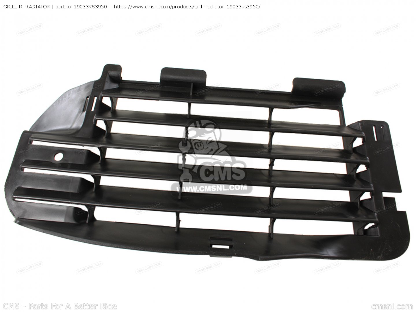 19033KS3950: GRILL R. RADIATOR Honda - buy the 19033-KS3-950 at CMSNL