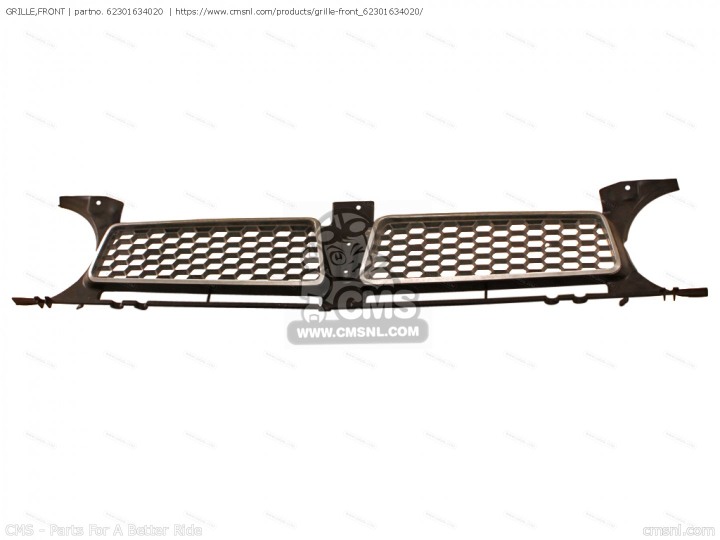 62301634020: GRILLE,FRONT Honda - buy the 62301-634-020 at CMSNL
