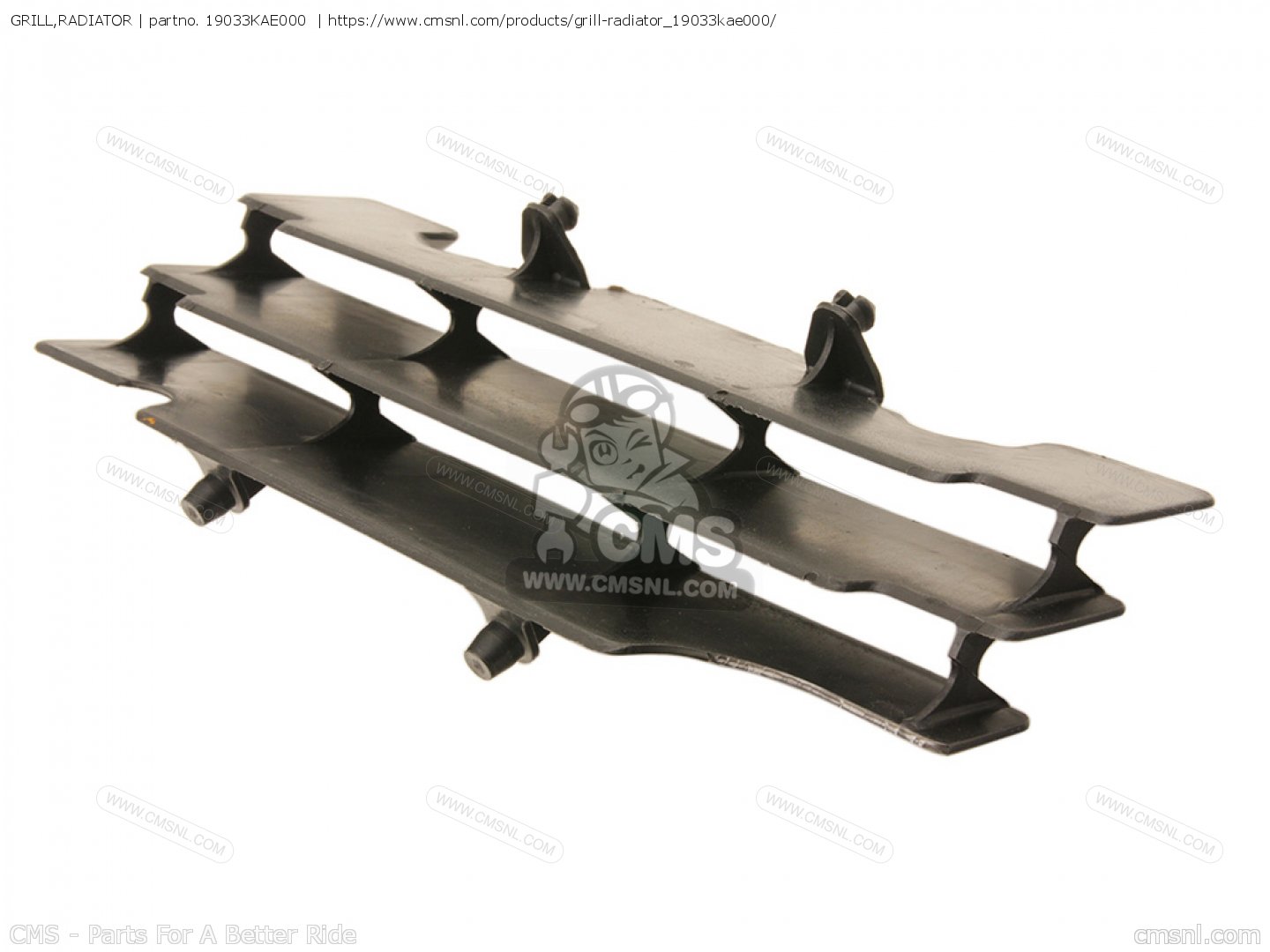 19033KAE000: GRILL,RADIATOR Honda - buy the 19033-KAE-000 at CMSNL