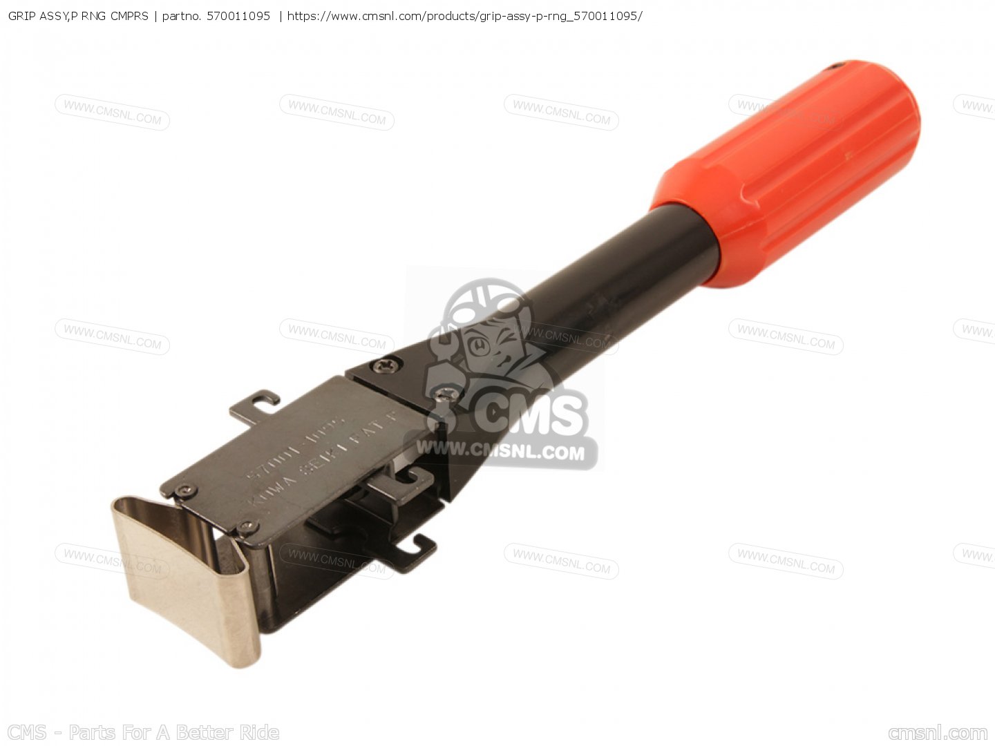 570011095: GRIP ASSY,P RNG CMPRS Kawasaki - buy the 570011095 at CMSNL