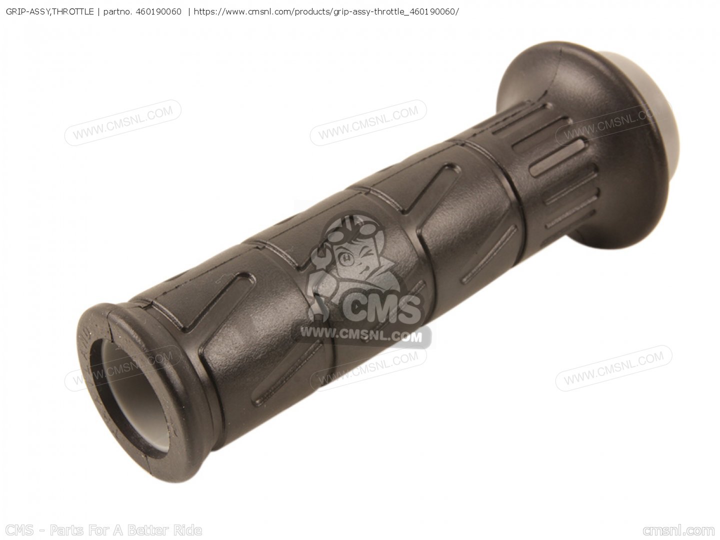 460190060: Grip-assy,throttle Kawasaki - buy the 46019-0060 at CMSNL