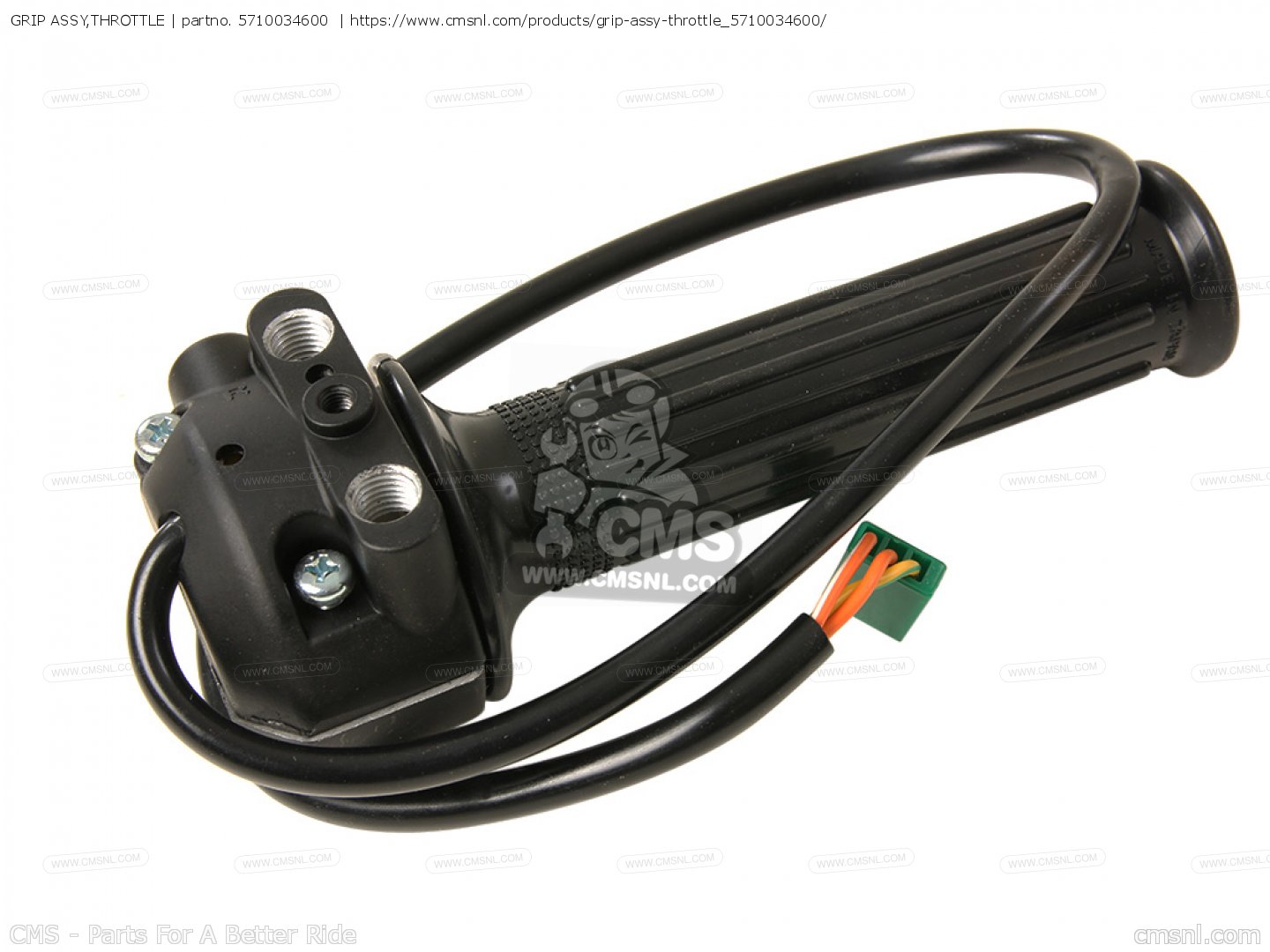 5710034600: Grip Assy,throttle Suzuki - buy the 57100-34600 at CMSNL