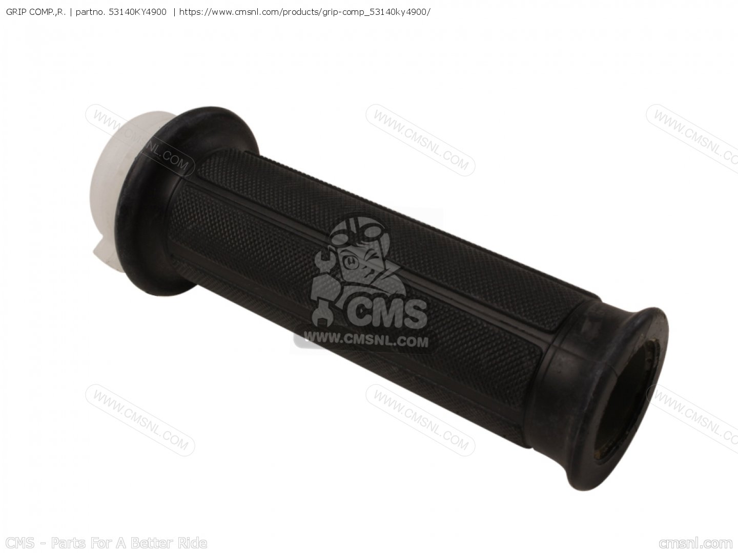 53140KY4900: GRIP COMP.,R. Honda - buy the 53140-KY4-900 at CMSNL
