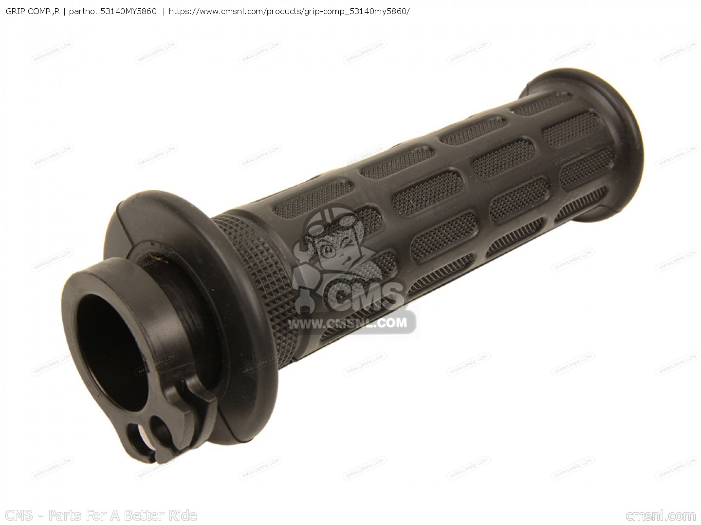 53140MY5860: GRIP COMP.,R Honda - buy the 53140-MY5-860 at CMSNL