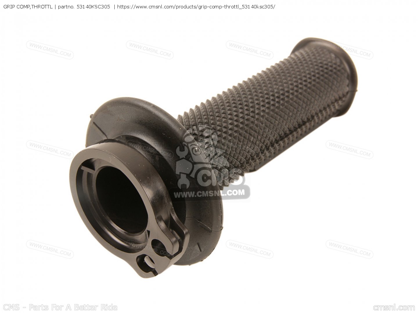 53140KSC305: GRIP COMP,THROTTL Honda - buy the 53140-KSC-305 at CMSNL