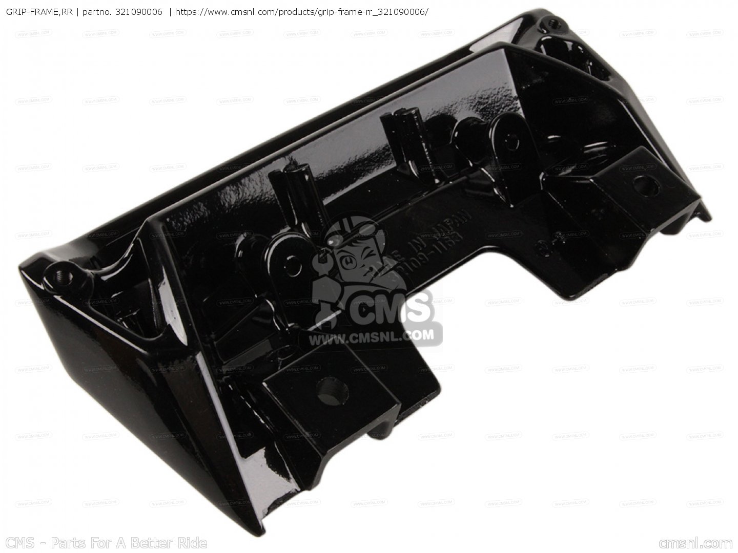 321090006: Grip-frame,rr Kawasaki - buy the 32109-0006 at CMSNL