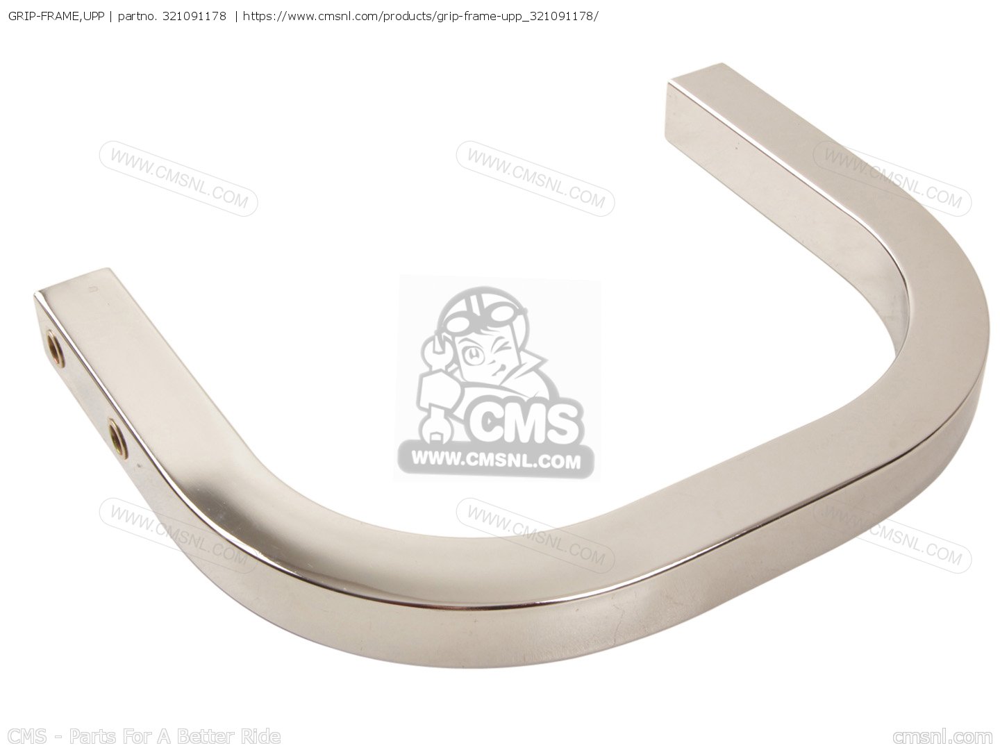 321091178: Grip-frame,upp Kawasaki - buy the 32109-1178 at CMSNL