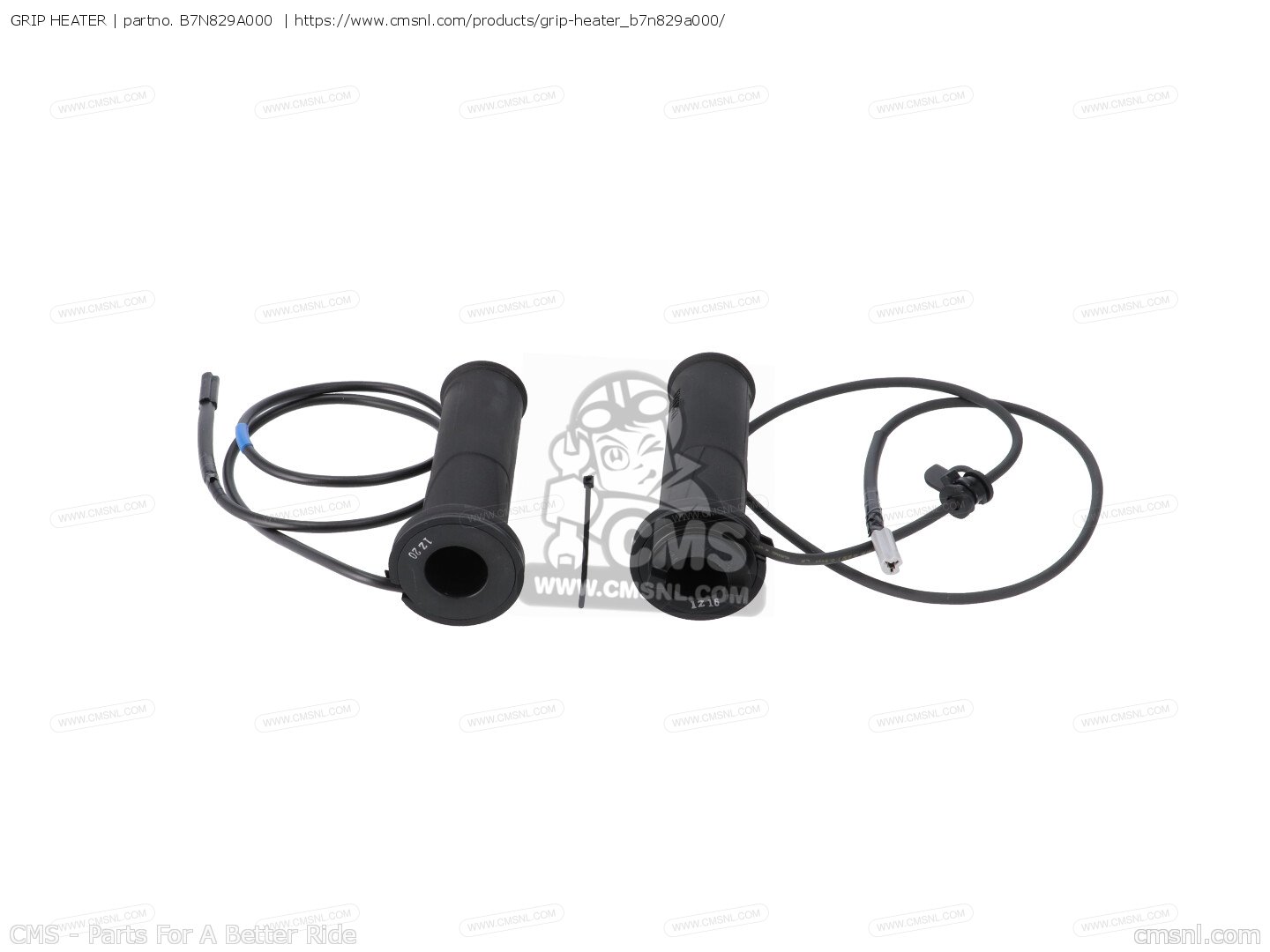 B7N829A000: GRIP HEATER Yamaha - buy the B7N-829A0-00-00 at CMSNL