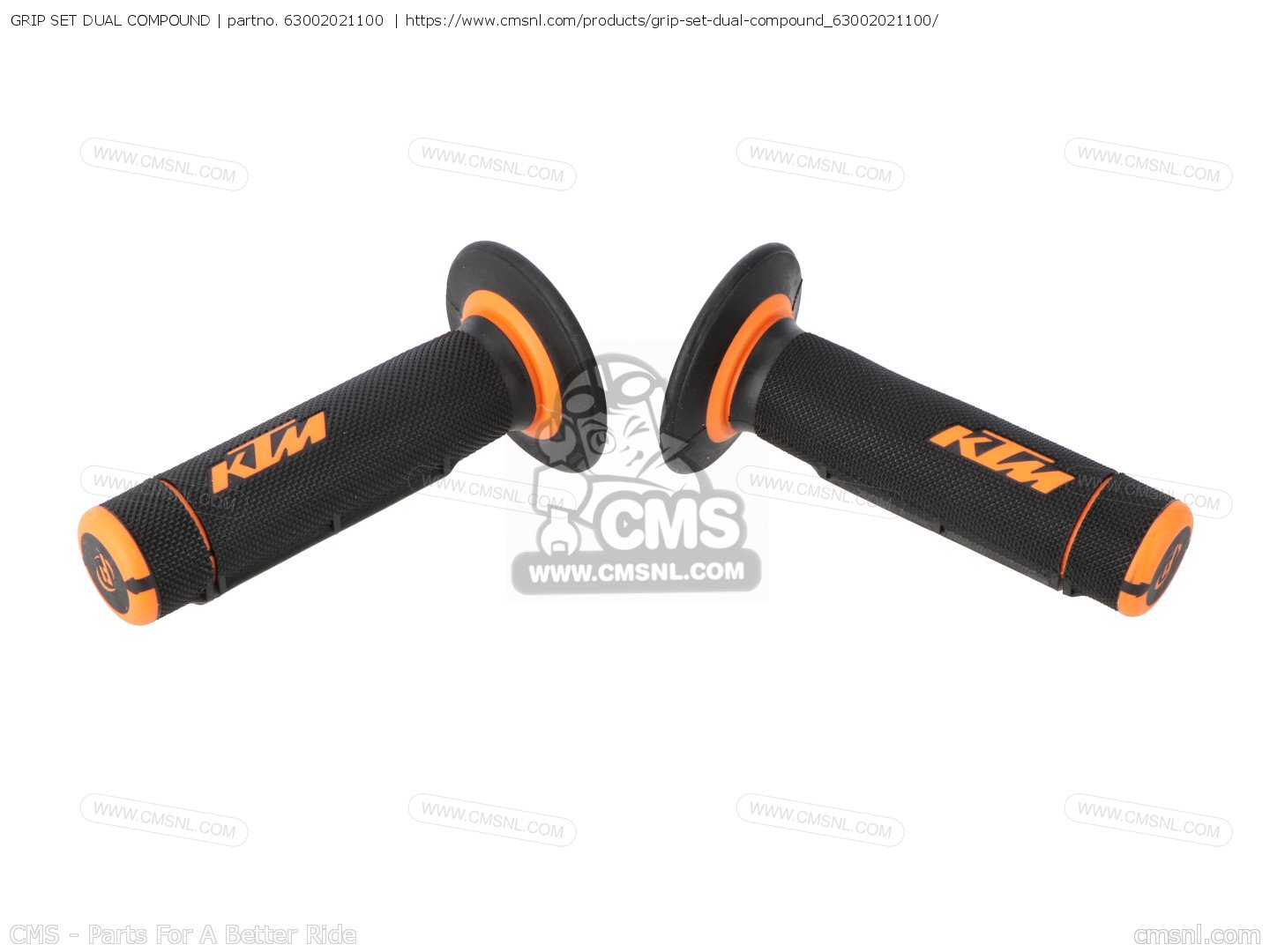 63002021100: GRIP SET DUAL COMPOUND KTM - buy the 63002021100 at CMSNL