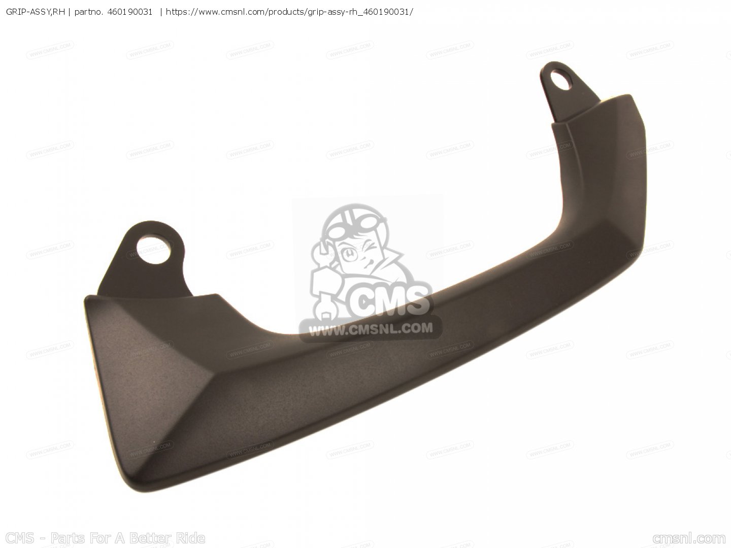 460190031: GRIP-ASSY,RH Kawasaki - buy the 46019-0031 at CMSNL