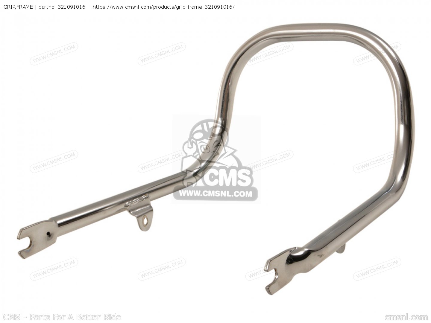 321091016: Grip,frame Kawasaki - buy the 32109-1016 at CMSNL