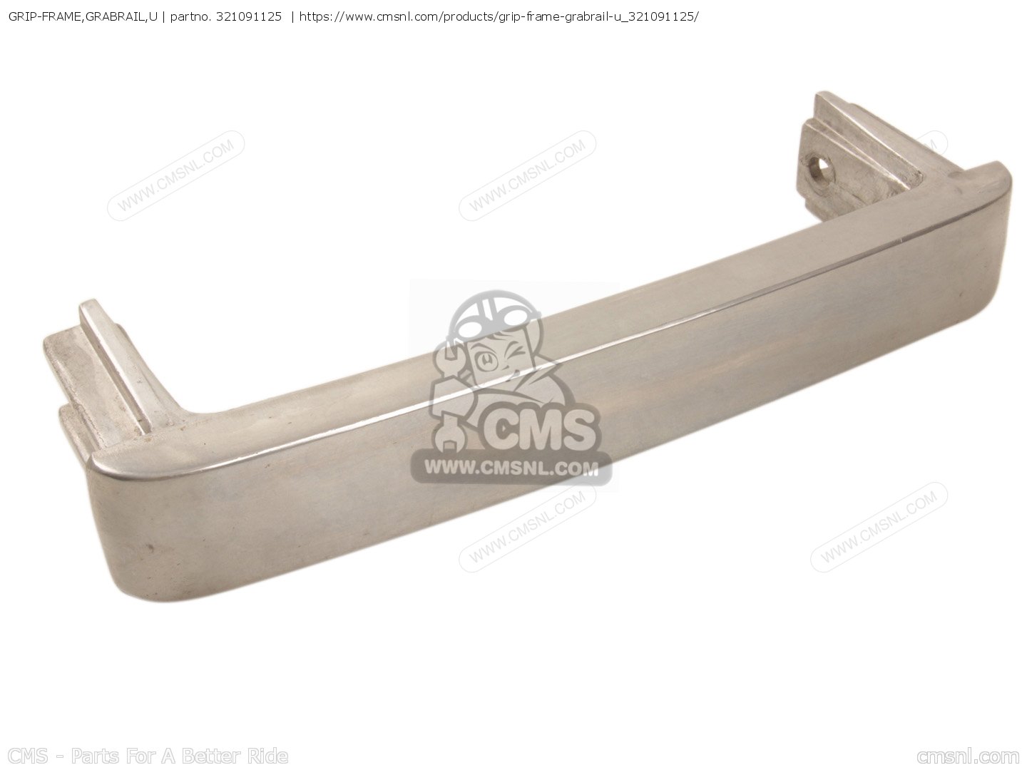321091125: GRIP-FRAME,GRABRAIL,U Kawasaki - buy the 32109-1125 at CMSNL