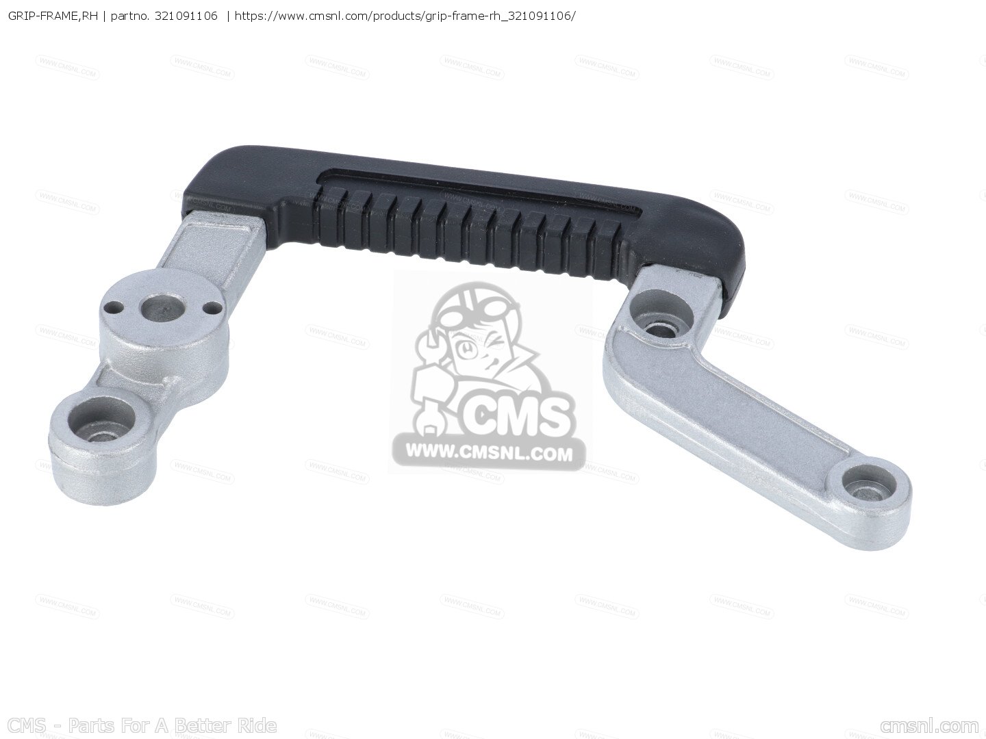 321091106: GRIP-FRAME,RH Kawasaki - buy the 32109-1106 at CMSNL