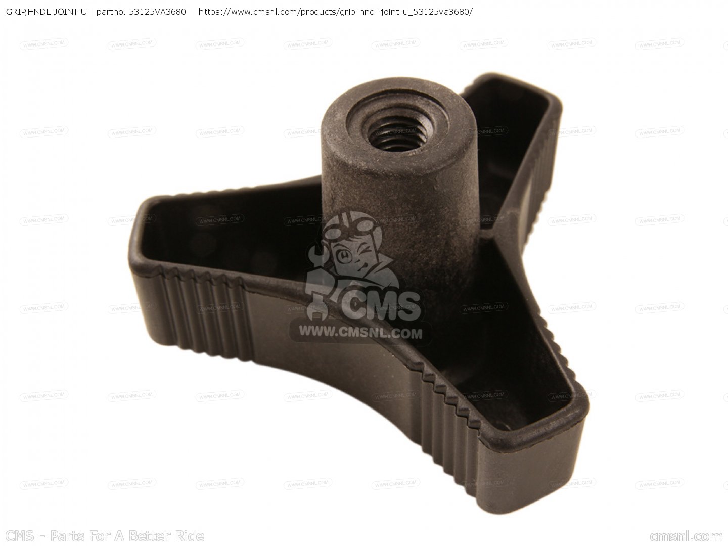 53125VA3680: GRIP,HNDL JOINT U Honda - buy the 53125-VA3-680 at CMSNL