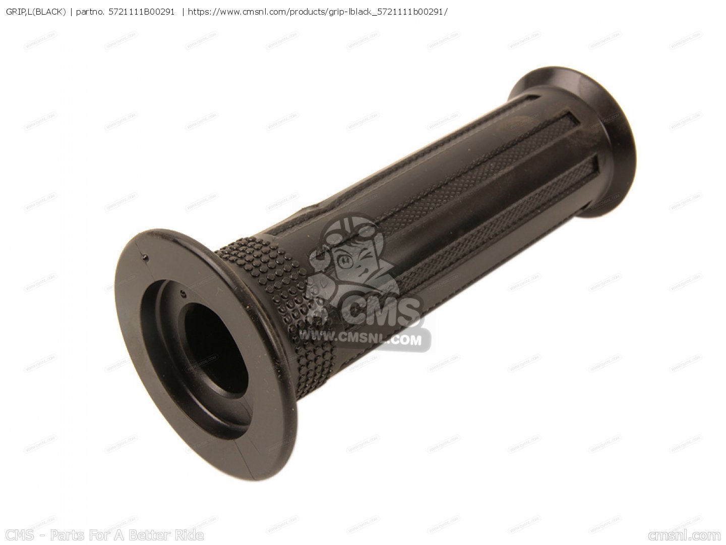 5721111B00291: GRIP,L(BLACK) Suzuki - buy the 57211-11B00-291 at CMSNL