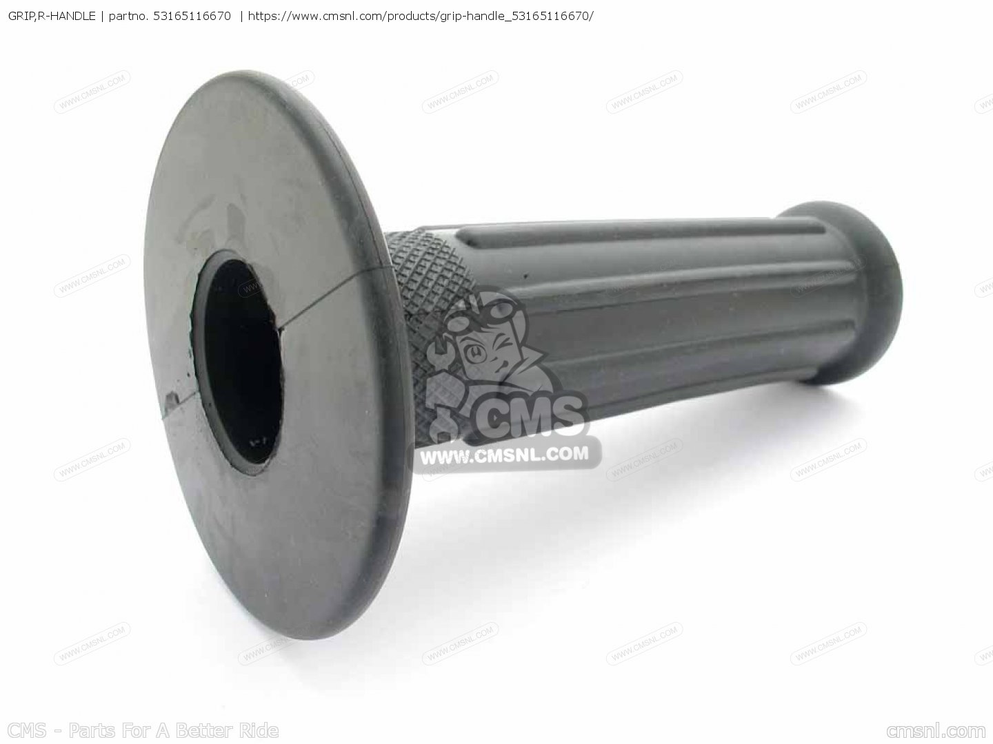 53165116670: GRIP,R-HANDLE Honda - buy the 53165-116-670 at CMSNL